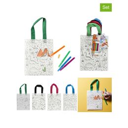 The Home Deco Kids 4er-Set: Tasche zum Ausmalen (Überraschungsprodukt) - 55% | Kinder-kreativspielzeug