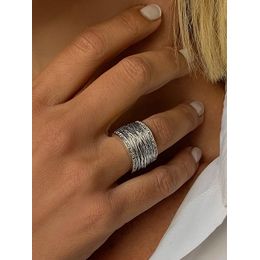 Eclat d'Argent Silber-Ring mit Edelsteinen - 72% | Gr&ouml;&szlig;e 54 | Schmuck