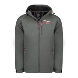 Geographical Norway Softshelljacke "Takito" in Anthrazit - 79% | Gr&ouml;&szlig;e S | Herren-outdoorjacken