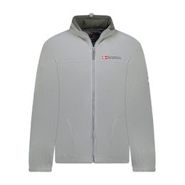 Geographical Norway Fleecejacke "Tamazonie" in Hellgrau - 60% | Größe M | Herren-pullover-sport