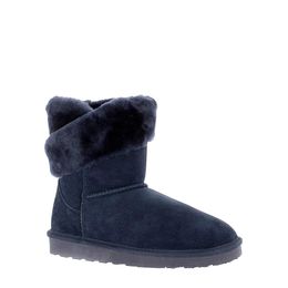 Gooce Leder-Winterstiefel "Beverly" in Dunkelblau - 56% | Größe 38 | Damen-stiefel