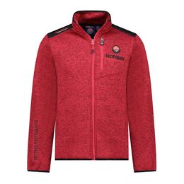 Geographical Norway Fleecejacke "Tavid" in Rot - 63% | Größe L | Herren-pullover-sport