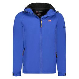 Geographical Norway Softshelljacke "Tamigoglor" in Blau - 54% | Größe XL | Herren-outdoorjacken