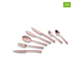 ECHTWERK 42tlg. Tafelbesteck-Set "Avelino" in Kupfer - 35% | Gedeckter-tisch