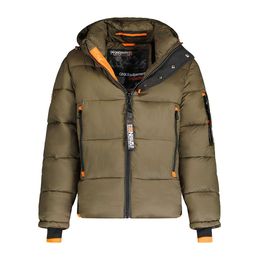 Geographical Norway Winterjacke "Calix" in Khaki - 59% | Größe M | Herren-plussize
