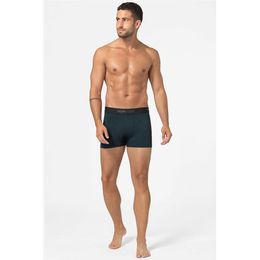 super.natural Funktionsboxershorts "Tundra" in Dunkelblau - 52% | Größe S | Herren-sportunterwaesche