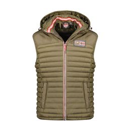 Geographical Norway Steppweste "Vadalmo" in Khaki - 68% | Größe XXL | Herrenjacken