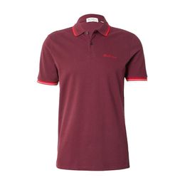 Ben Sherman Poloshirt Herren Gr&ouml;&szlig;e XL rot / weinrot / wei&szlig;