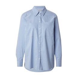 More & More MORE & MORE Bluse Damen Gr&ouml;&szlig;e S blau / wei&szlig;