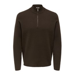 Only & Sons Only & Sons Pullover 'ONSCOOPER' Herren Größe XL dunkelbraun