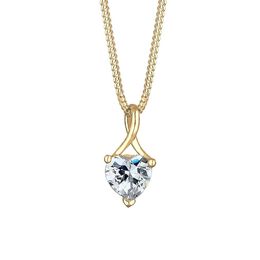 Elli Premium Kette Damen Größe 45 blau / gold