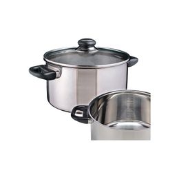 Chefware 2tlg. Edelstahl-Kochtopf "Sylt" - (H)13,5 x Ø 24 cm - 25% | Kochgeschirr