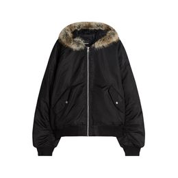 Bershka Jacke Herren Größe M schwarz