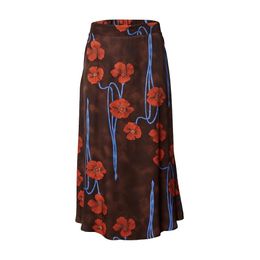 More & More MORE & MORE Rock Damen Gr&ouml;&szlig;e 46 hellblau / dunkelbraun / cranberry / schwarz
