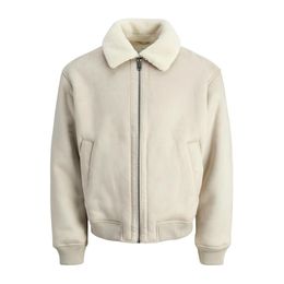 Jack & Jones Premium Between-Season Jacket 'CLUKE' male Beige size XXL