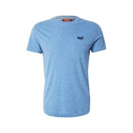 Superdry T-Shirt 'Essential' Herren Größe L himmelblau