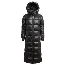 JACK1T Jacke ' EZ Boxed Ultra Lang Puffer Lux ' Damen Größe S schwarz