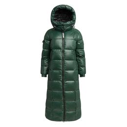JACK1T Jacke ' EZ Boxed Ultra Lang Puffer Lux ' Damen Größe L braun