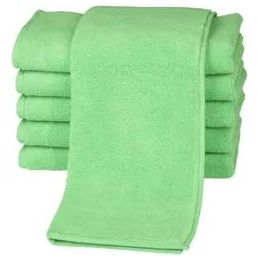 Gästehandtücher Ross "Sensual 9000", blau (karibik), B:30cm L:50cm, Frottier, Obermaterial: 100% Baumwolle, Handtücher, mit Aloe-Vera-Öl veredelt