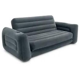 Luftsofa Intex "Pull Out Sofa", grau, Luftbetten, B/H/L: 203cm x 66cm x 224cm, Vinyl, B:203cm H:66cm L:224cm