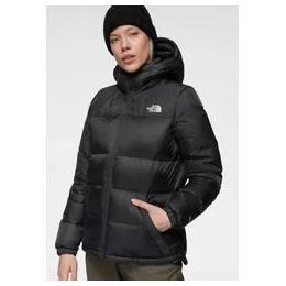 Daunenjacke The North Face, Damen, Gr. XL (42), schwarz, Obermaterial: 100% Nylon. Futter: 100% Polyester. Wattierung: 90% Daunen, 10% Federn, elastischer Bund, Jacken, Daunenfüllung, sehr warm, winddicht