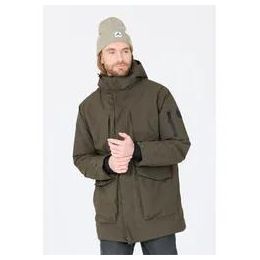 Parka WHISTLER "Graysville", Herren, Gr. XL, grau, 100% Polyester, unifarben, normal, ohne Ausschnitt, Jacken, mit wasser-, schnee- und winddichten Funktionen