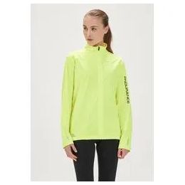Fahrradjacke Endurance "ZIVA", Damen, Gr. 40, gelb (neongelb), 100% Polyester, bedruckt, unifarben, normal, ohne Ausschnitt, Jacken, mit reflektierenden Details