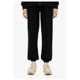 Sweathose Superdry "ESSENTIAL LOGO JOGGER HB", Damen, Gr. M, N-Gr, schwarz, Sweatware, Obermaterial: 100% Baumwolle, unifarben, lang, Hosen