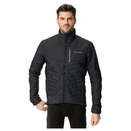 Fahrradjacke Vaude "MEN'S POSTA INSULATION JACKET", Gr. XL, schwarz (schwarz uni), Obermaterial: 100% Polyester. Futter: 100% Polyacryl. Wattierung: 100% Polyester, Jacken, Winddicht
