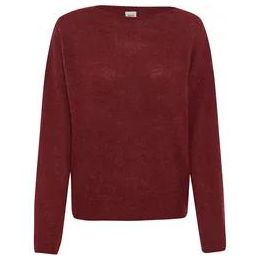 Strickpullover Brax "Style LISA", Damen, Gr. 36, dunkelrot, Strick, 44% Polyamid, 28% Alpaka, 28% Wolle, Rundhals, Pullover