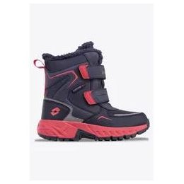 Winterboots Lotto, Damen, Gr. 35, navy, pink, Synthetik, Textil, Schuhe, Winterschuhe, Winterstiefel, Snowboots, wasserdicht & gefüttert