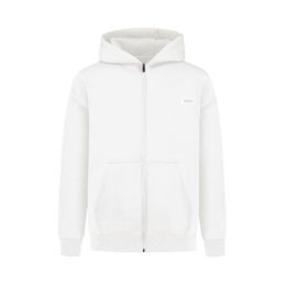 Smilodox Ilyas Basic Zipper Hoodie Herren Größe XXXL creme
