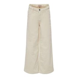 ONLY GIRLS Hose 'KOGNEW BROOK' Mädchen Größe 146 beige
