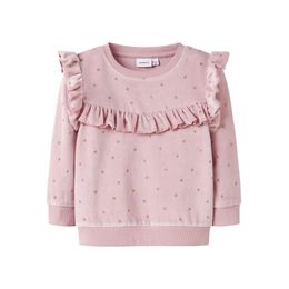 name it Sweatshirt Mädchen Größe 110 hellpink