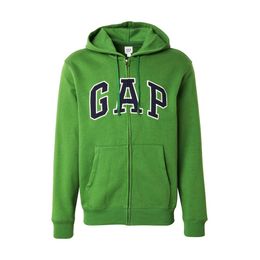 GAP Sweatjacke 'HERITAGE' Herren Größe XS navy / limette / weiß