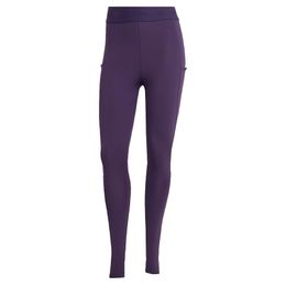 adidas Performance Workout Pants 'adidas Techfit COLD.RDY Full-Length' female Purple size L