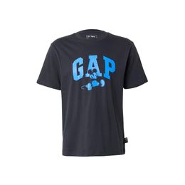 GAP T-Shirt Herren Gr&ouml;&szlig;e M t&uuml;rkis / schwarz