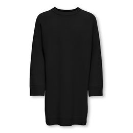 ONLY GIRLS Strickkleid 'KOGKELLY' M&auml;dchen Gr&ouml;&szlig;e 158/164 schwarz