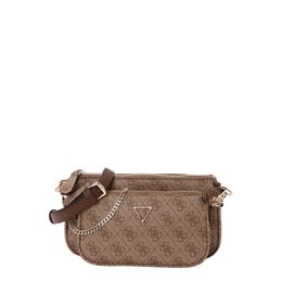 Guess Crossbody Bag 'NOELLE II DBL POUCH CROSSBODY' female Brown size One Size