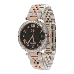 Gc Uhren 'Flair Crystal' Damen Gr&ouml;&szlig;e One Size rosegold / oliv / silber