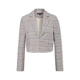 comma, COMMA Blazer Damen Größe 34 beige / hellblau / rot / schwarz