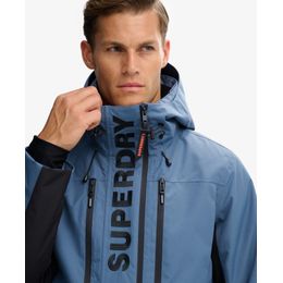 Superdry & Co Sportjacke 'Ultimate Freestyle' Herren Gr&ouml;&szlig;e S blau / schwarz