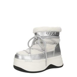 Buffalo Snowboots 'ORCUS' Damen Gr&ouml;&szlig;e 37 ecru / silber Winterschuhe