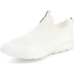 John Devin Damen Sneaker wei&szlig; Gr&ouml;&szlig;e 42