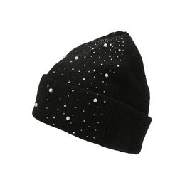 Mylavie By Sarah Harrison Beanie 'Knitted hat with glitter' female Black size One Size