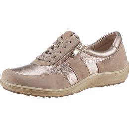 Caprice Damen Schnürschuh taupe Größe 40