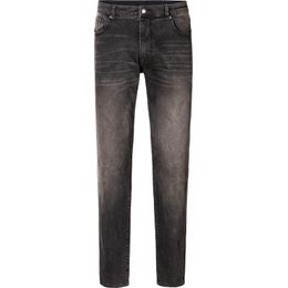 John Devin Damen 5-Pocket-Jeans black-denim Gr&ouml;&szlig;e 33