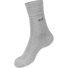 H.I.S. Herren Socken 4x schwarz, 4x anthrazit-meliert, 4x grau-meliert Gr&ouml;&szlig;e 43/46