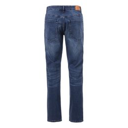 John Devin Damen 5-Pocket-Jeans dark-blue-denim Gr&ouml;&szlig;e 33