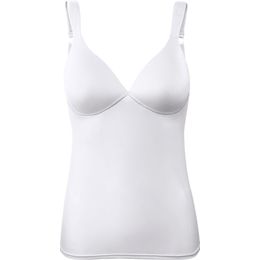 Naturana Damen BH-Hemd ohne Bügel weiß Größe 90C
